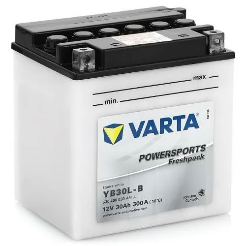 АКБ VARTA POWERSPORTS FP 12V/30Ач (YB30L-B) 9 710 руб.